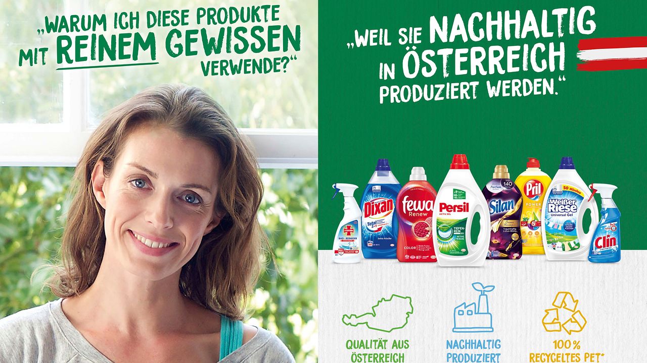 Henkel-Kampagne mit starkem Regionalitäts-Fokus
