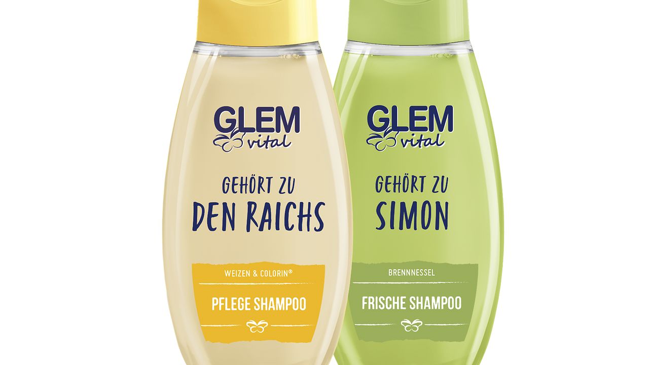 Wieder für kurze Zeit: GLEM vital Shampoo mit eigenem Namen