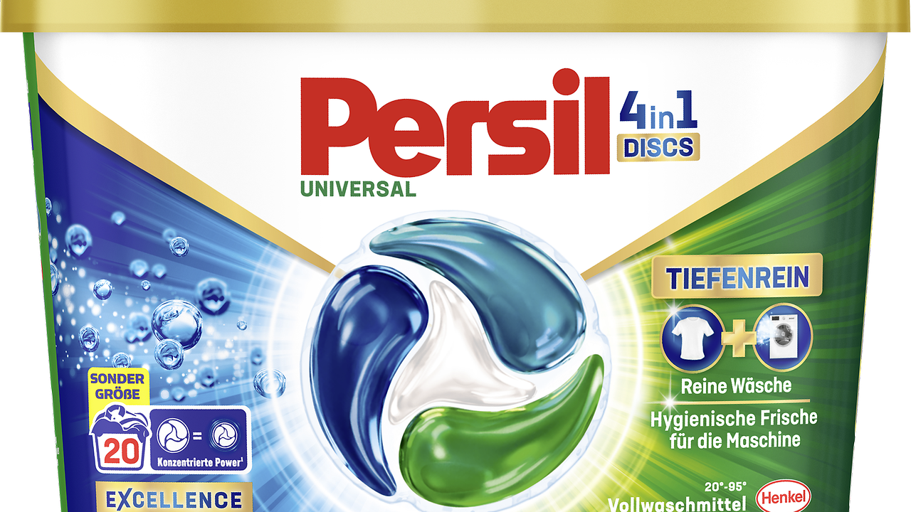 Beste Persil-Performance mit kleineren Discs