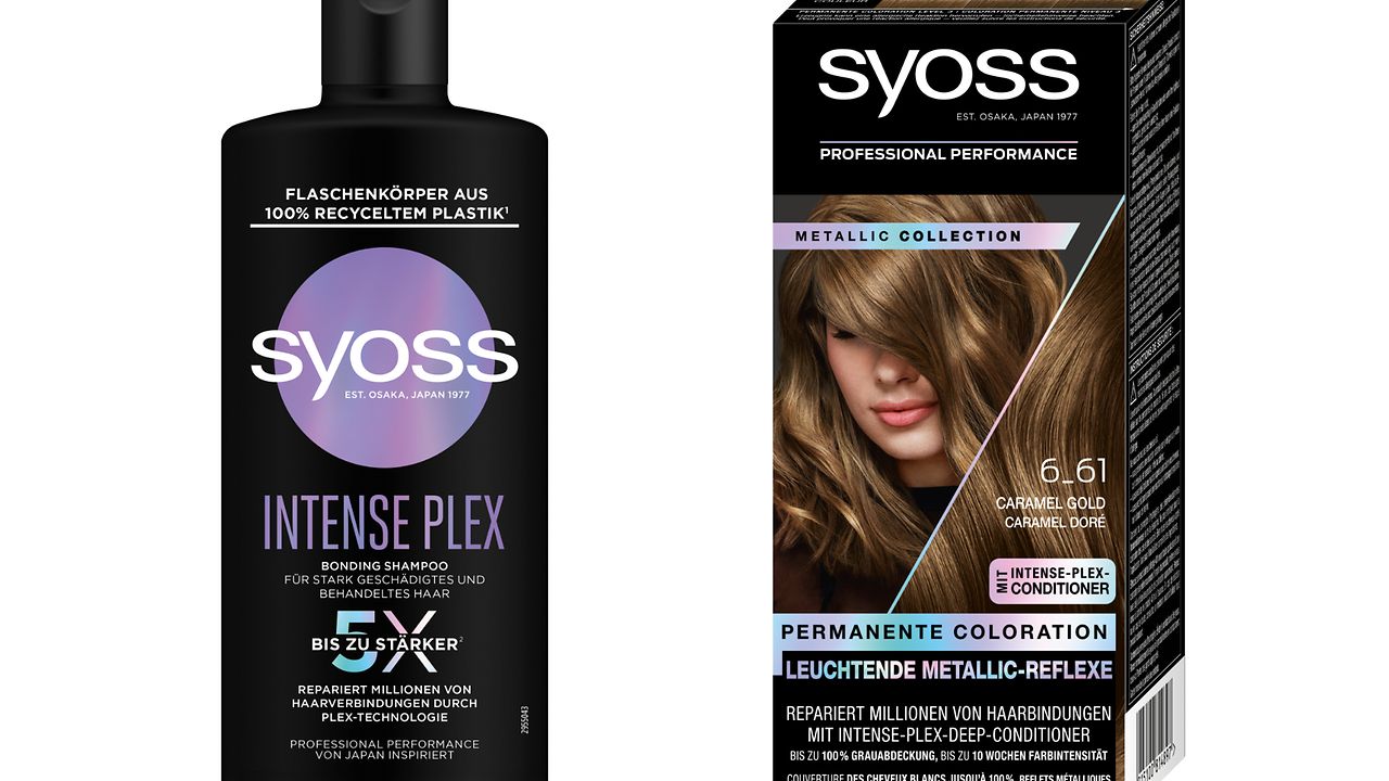 Glänzendes Haar mit der neuen syoss „Metallic Collection“ und der dazu passenden Pflegeserie mit ...